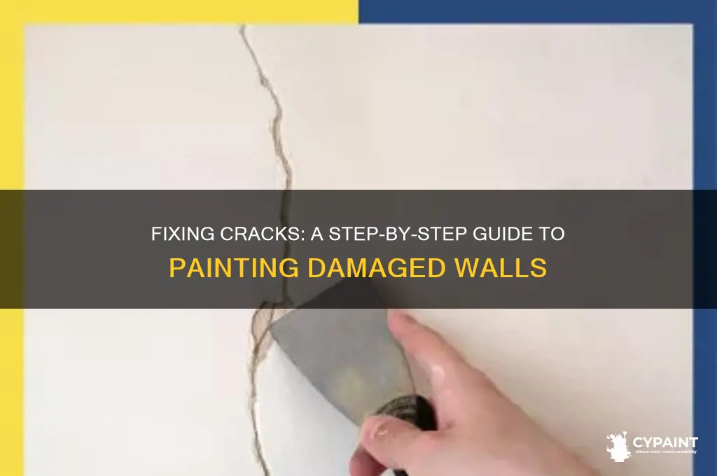 Fixing Cracks: A Step-By-Step Guide To Painting Damaged Walls | CyPaint