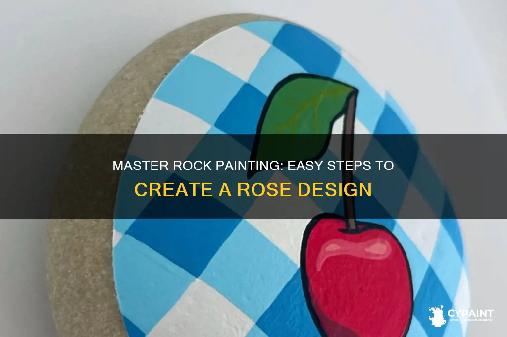 Master Rock Painting: Easy Steps To Create A Rose Design | CyPaint