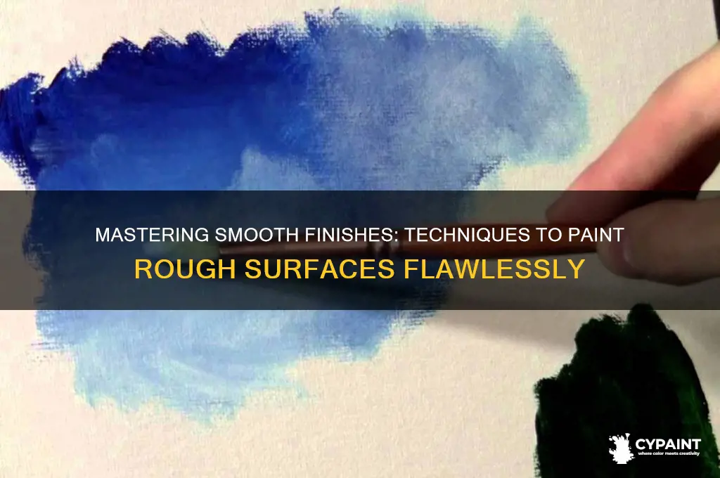 Mastering Smooth Finishes: Techniques To Paint Rough Surfaces ...