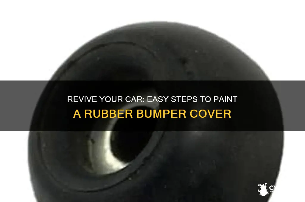Revive Your Car: Easy Steps To Paint A Rubber Bumper Cover | CyPaint