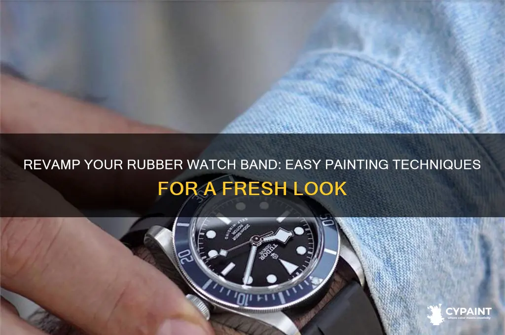 Revamp Your Rubber Watch Band: Easy Painting Techniques For A Fresh ...