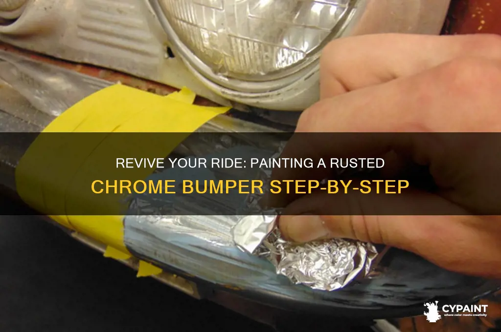 Revive Your Ride: Painting A Rusted Chrome Bumper Step-By-Step | CyPaint