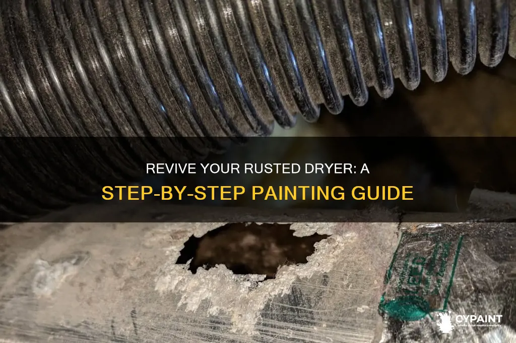 Revive Your Rusted Dryer: A Step-By-Step Painting Guide | CyPaint