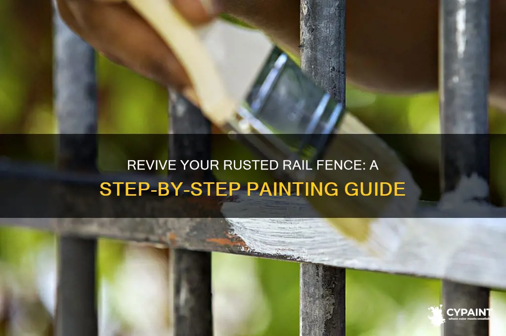 Revive Your Rusted Rail Fence: A Step-By-Step Painting Guide | CyPaint