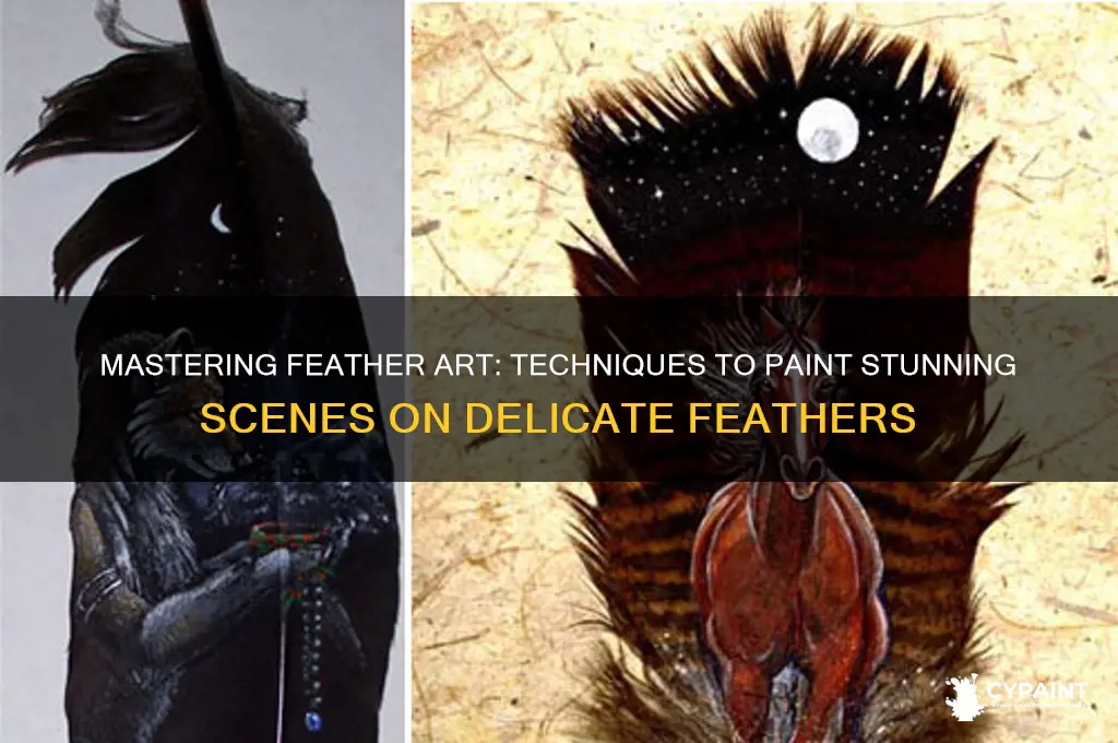 Mastering Feather Art: Techniques To Paint Stunning Scenes On Delicate ...