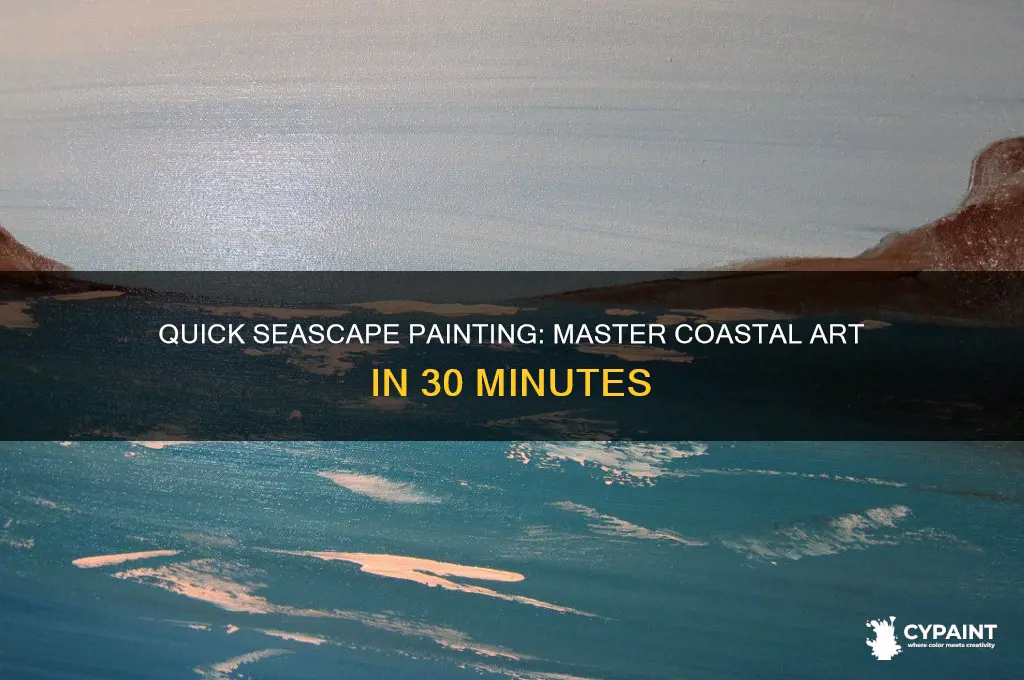 Quick Seascape Painting: Master Coastal Art In 30 Minutes | CyPaint