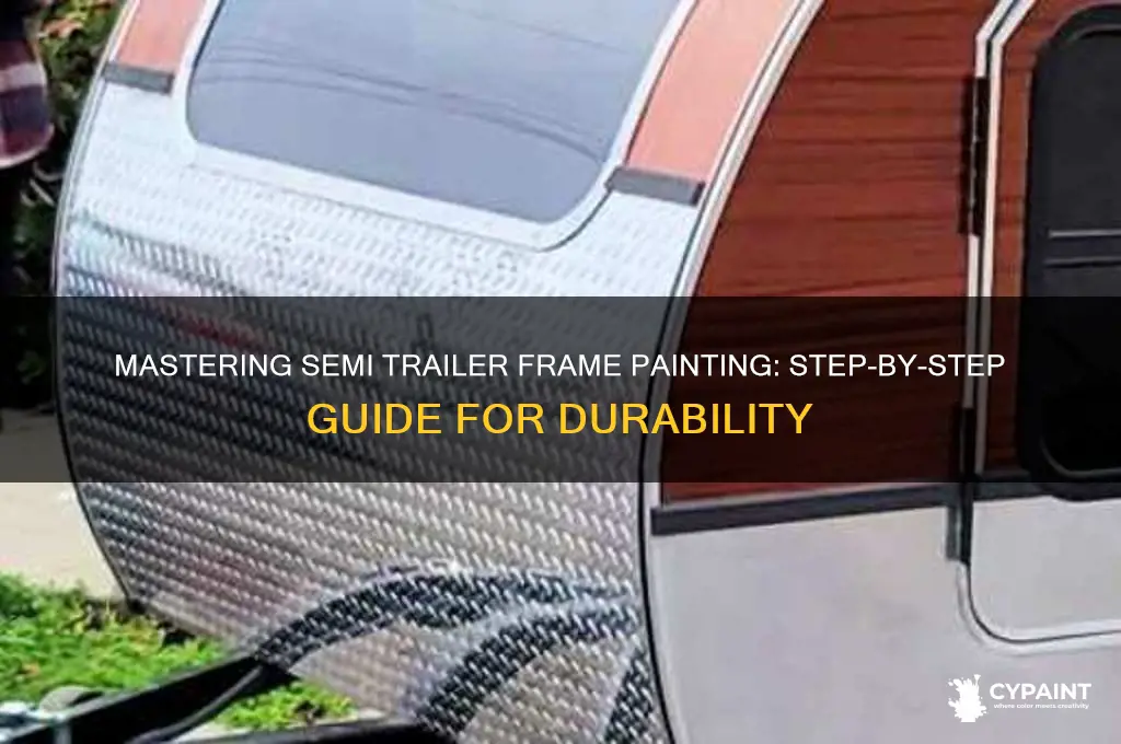 Mastering Semi Trailer Frame Painting: Step-By-Step Guide For ...