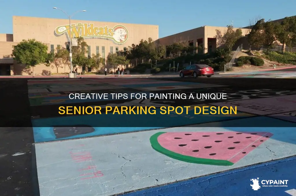 Creative Tips For Painting A Unique Senior Parking Spot Design | CyPaint