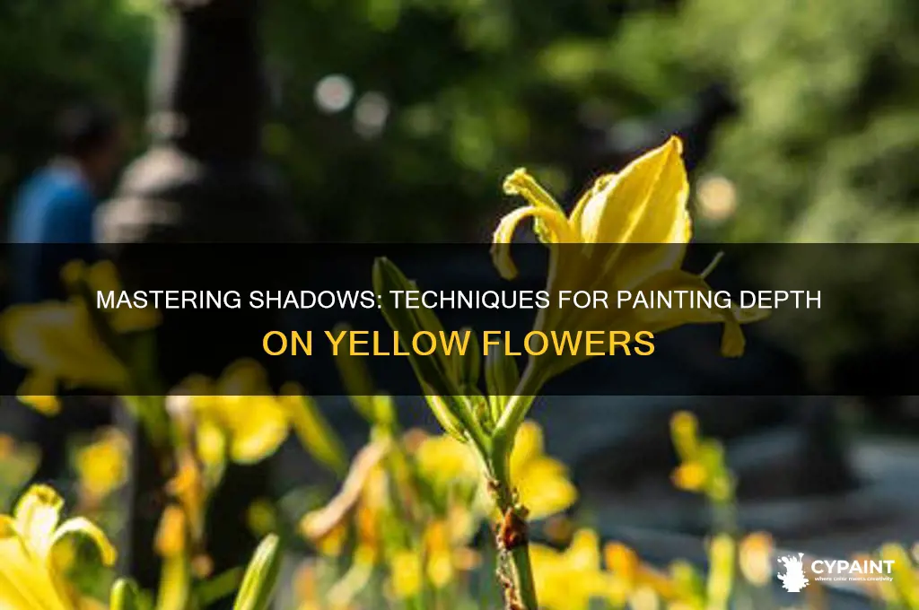 Mastering Shadows: Techniques For Painting Depth On Yellow Flowers ...