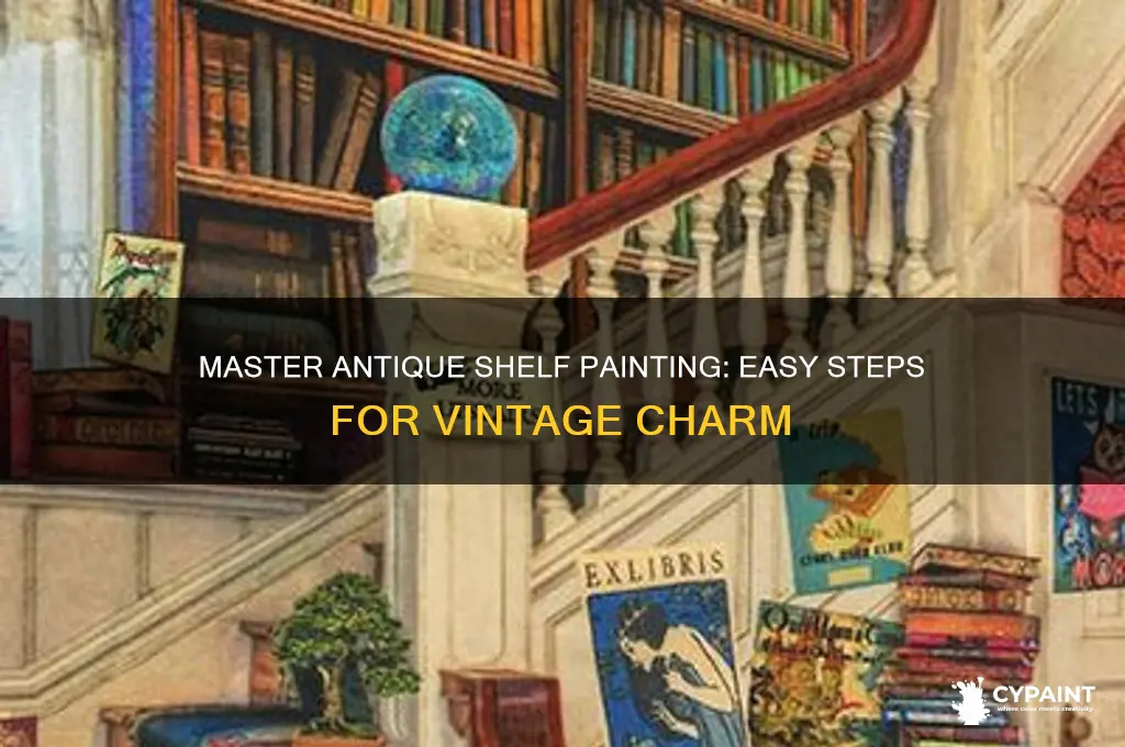 Master Antique Shelf Painting: Easy Steps For Vintage Charm | CyPaint