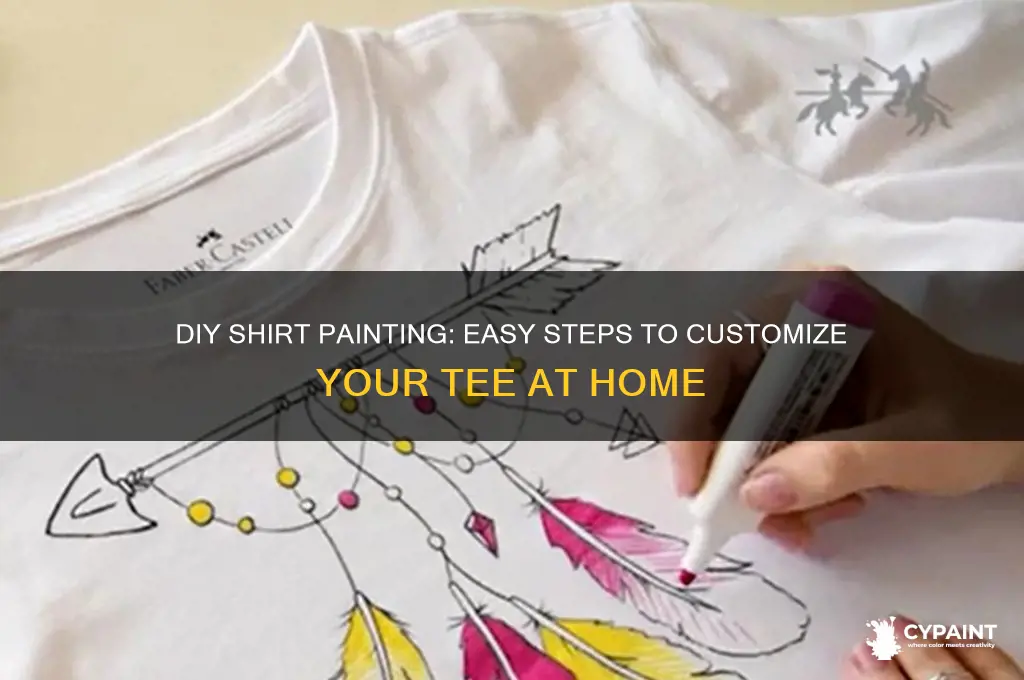 Diy Shirt Painting: Easy Steps To Customize Your Tee At Home | CyPaint