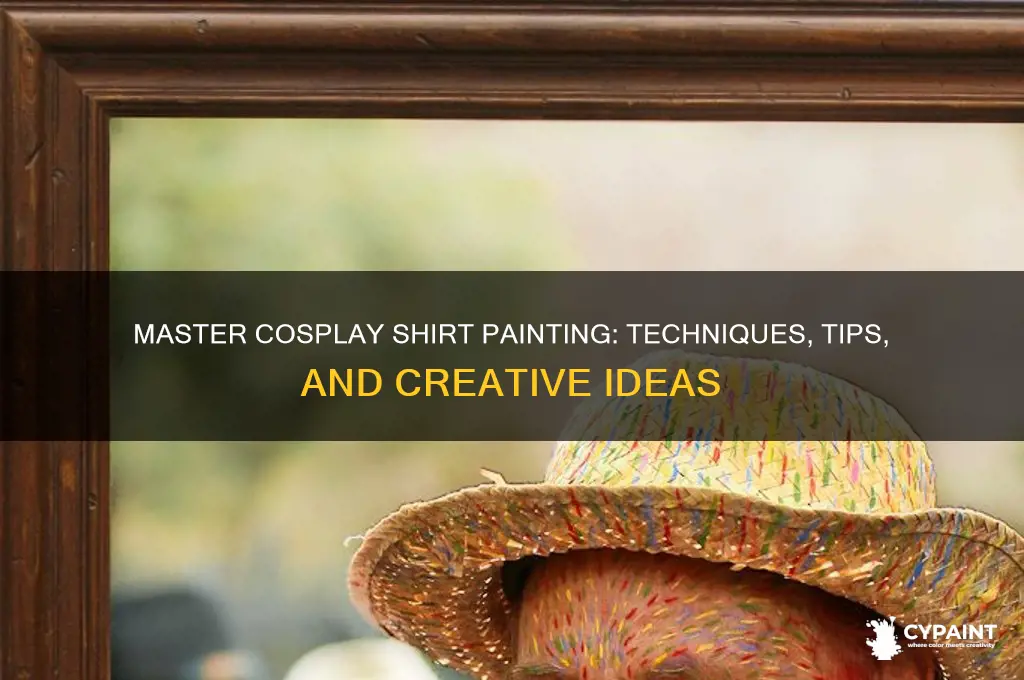 Master Cosplay Shirt Painting: Techniques, Tips, And Creative Ideas ...