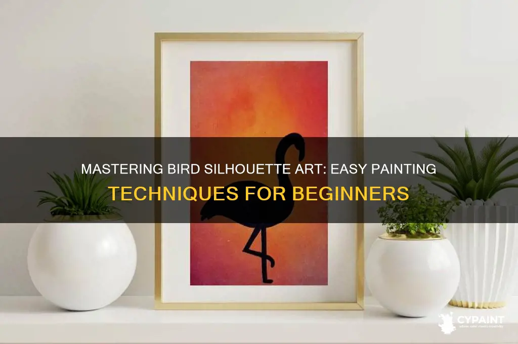 Mastering Bird Silhouette Art: Easy Painting Techniques For Beginners ...