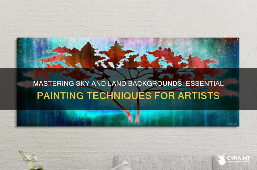 Mastering Sky And Land Backgrounds: Essential Painting Techniques For ...