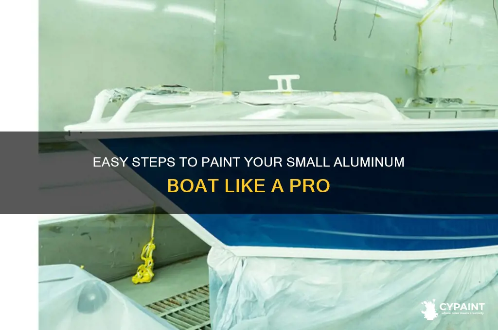 Easy Steps To Paint Your Small Aluminum Boat Like A Pro | CyPaint