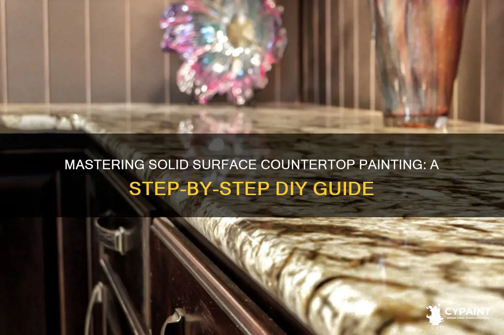 Mastering Solid Surface Countertop Painting: A Step-By-Step Diy Guide ...