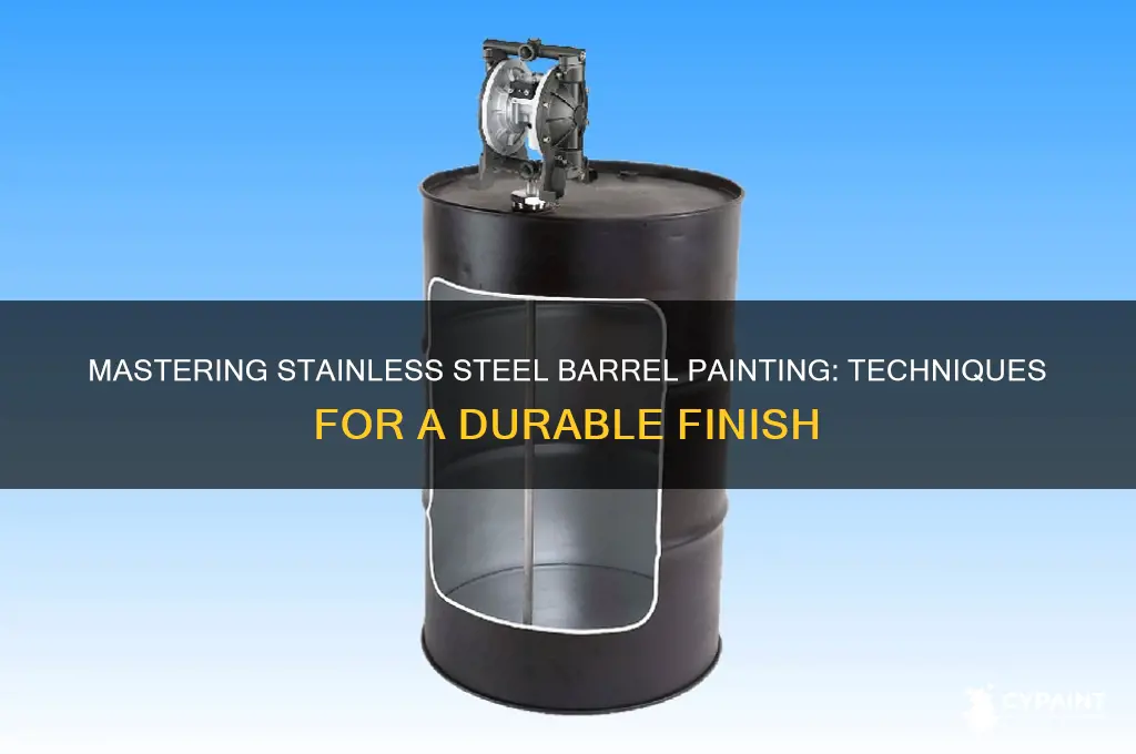 Mastering Stainless Steel Barrel Painting: Techniques For A Durable ...