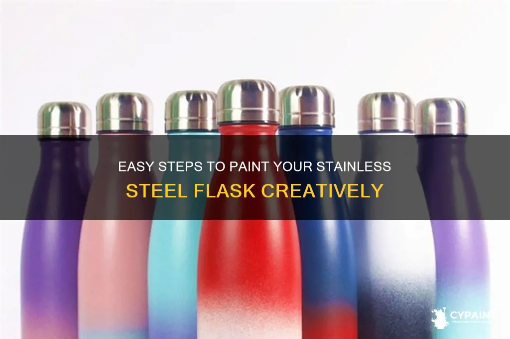 Easy Steps To Paint Your Stainless Steel Flask Creatively | CyPaint