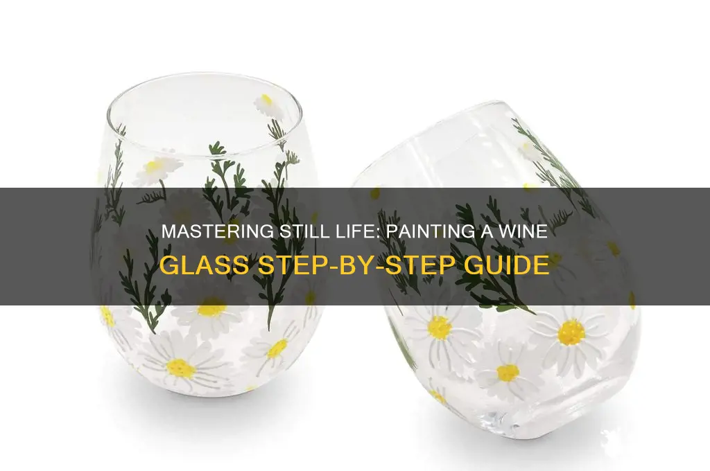 Mastering Still Life: Painting A Wine Glass Step-By-Step Guide | CyPaint