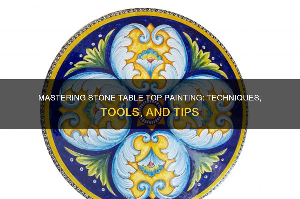 Mastering Stone Table Top Painting: Techniques, Tools, And Tips | CyPaint