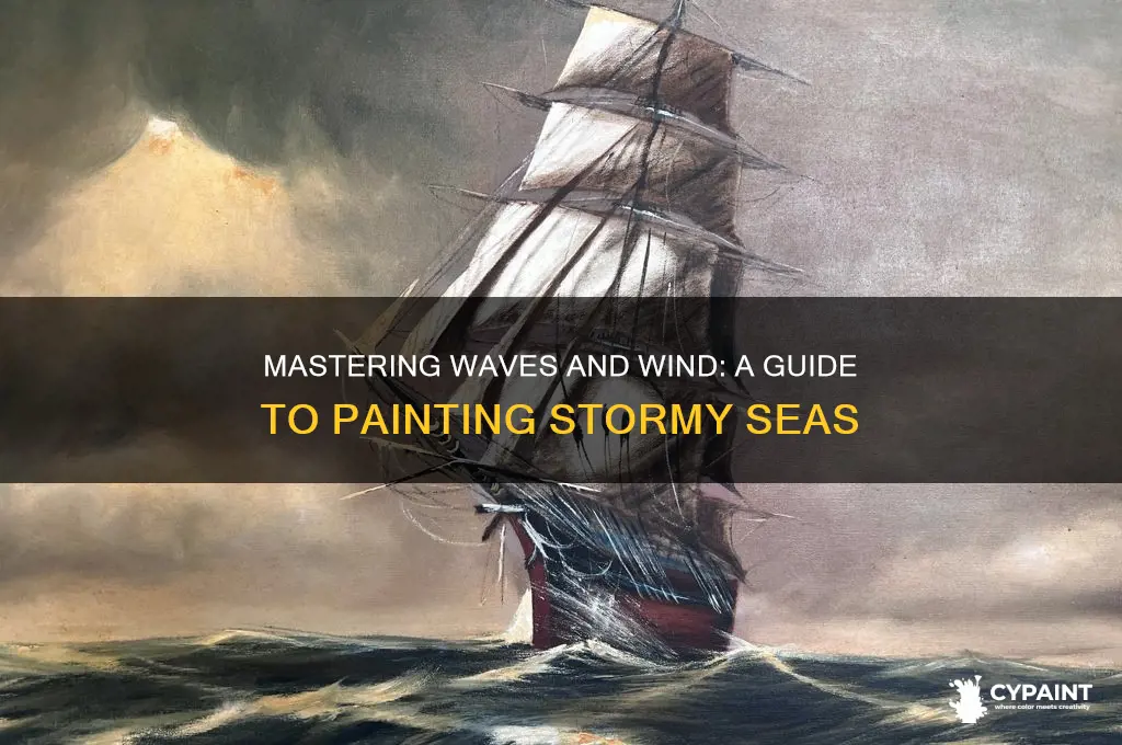 Mastering Waves And Wind: A Guide To Painting Stormy Seas | CyPaint