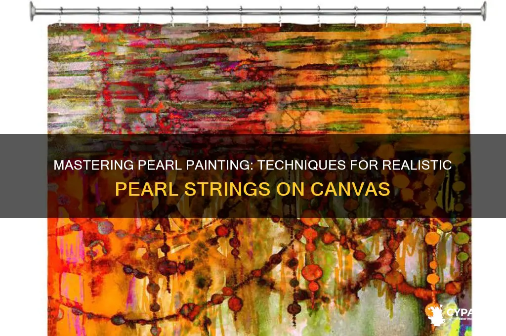 Mastering Pearl Painting: Techniques For Realistic Pearl Strings On ...