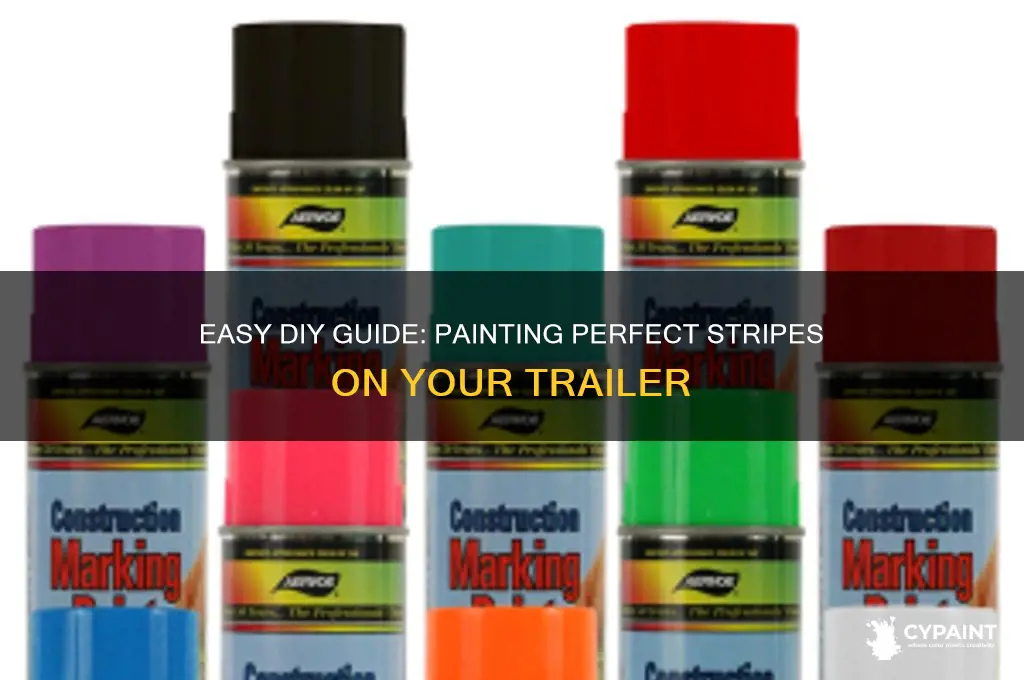 Easy Diy Guide: Painting Perfect Stripes On Your Trailer | CyPaint