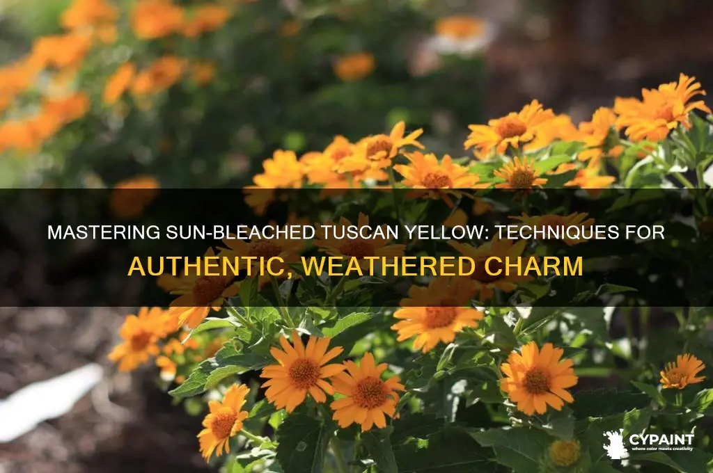 Mastering Sun-Bleached Tuscan Yellow: Techniques For Authentic ...