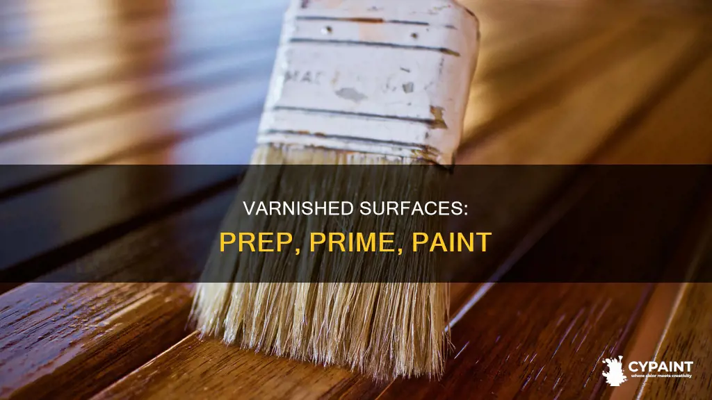 Varnished Surfaces: Prep, Prime, Paint | CyPaint