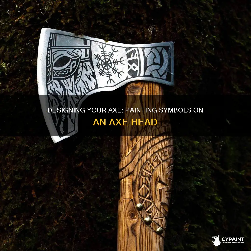 Designing Your Axe: Painting Symbols On An Axe Head | CyPaint