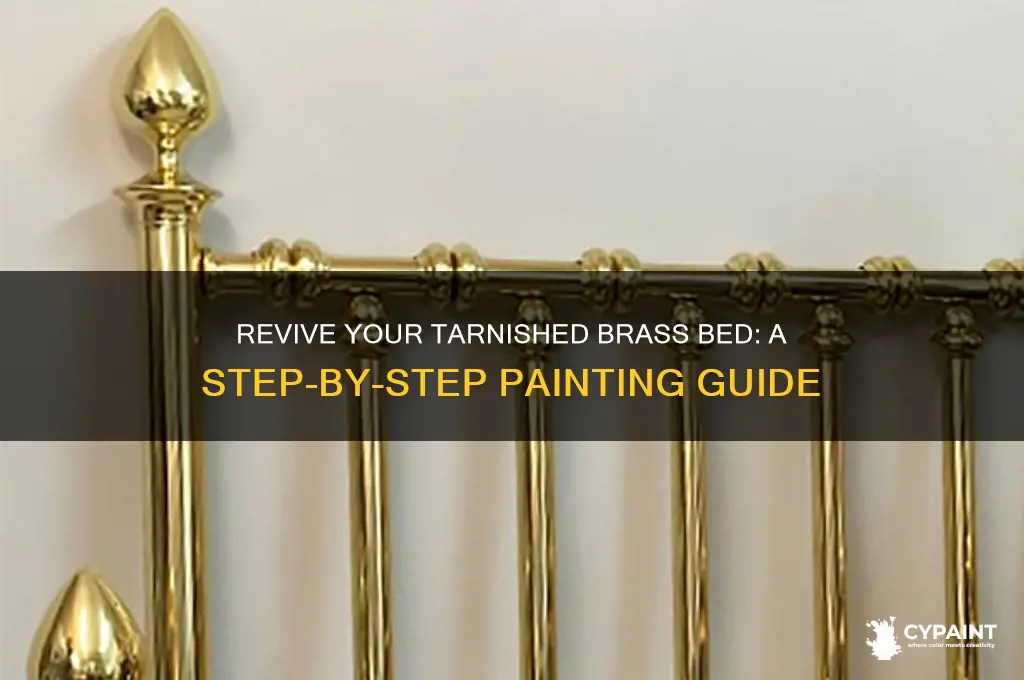 Revive Your Tarnished Brass Bed: A Step-By-Step Painting Guide | CyPaint
