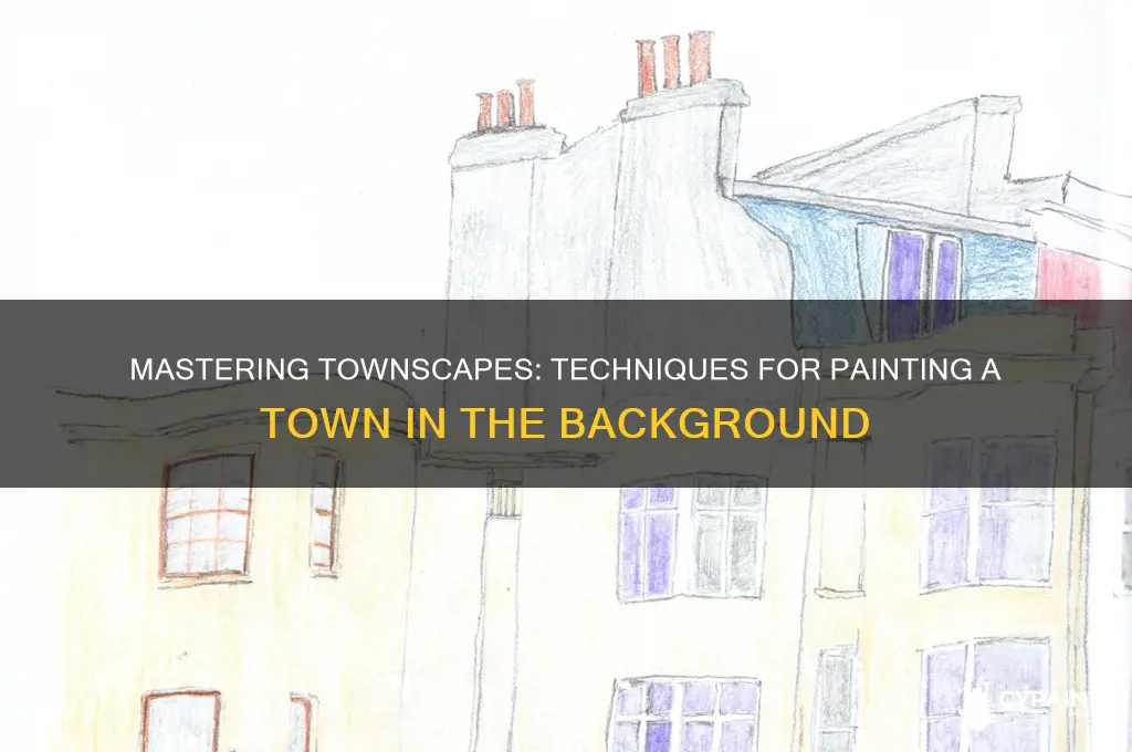 Mastering Townscapes: Techniques For Painting A Town In The Background ...