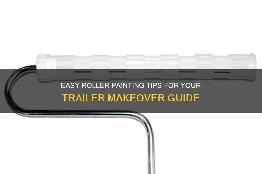 Easy Roller Painting Tips For Your Trailer Makeover Guide | CyPaint