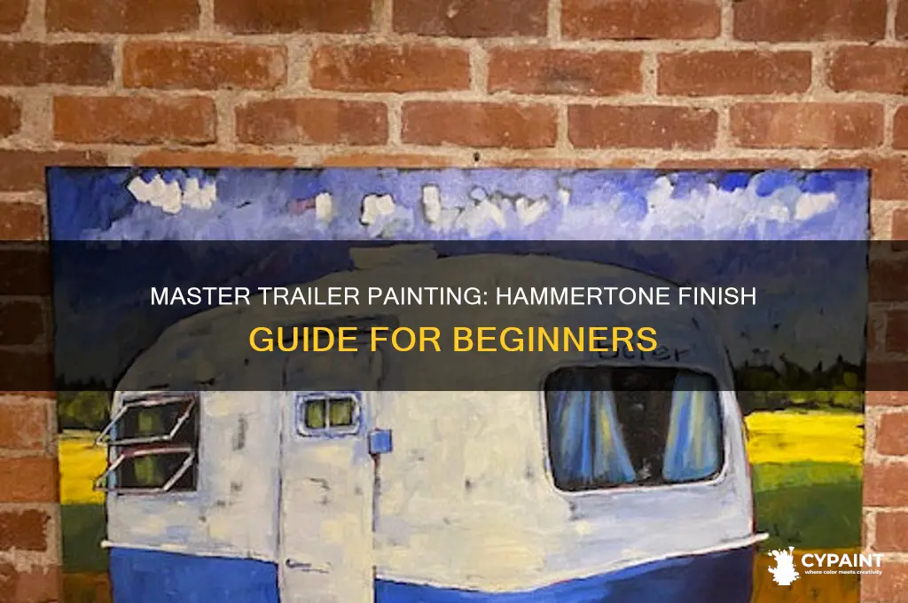 Master Trailer Painting: Hammertone Finish Guide For Beginners | CyPaint