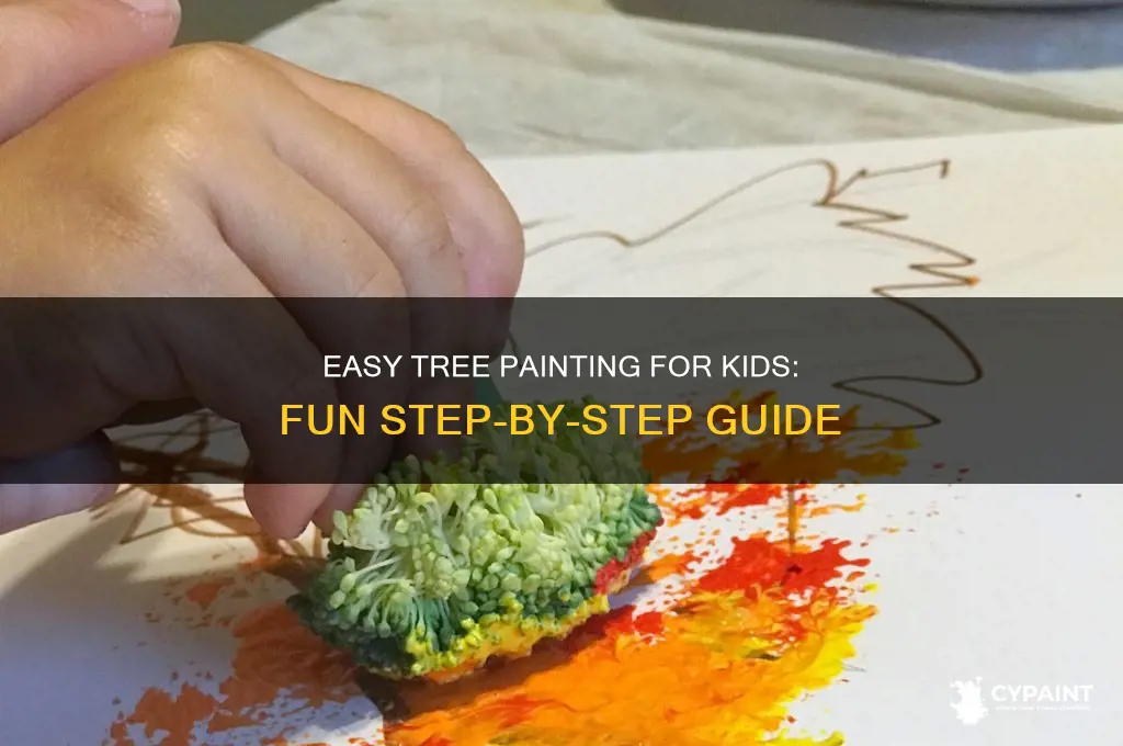 Easy Tree Painting For Kids: Fun Step-By-Step Guide | CyPaint