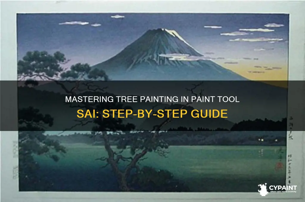 Mastering Tree Painting In Paint Tool Sai: Step-By-Step Guide | CyPaint