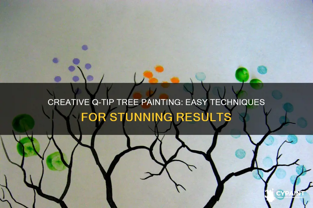Creative Q-Tip Tree Painting: Easy Techniques For Stunning Results ...