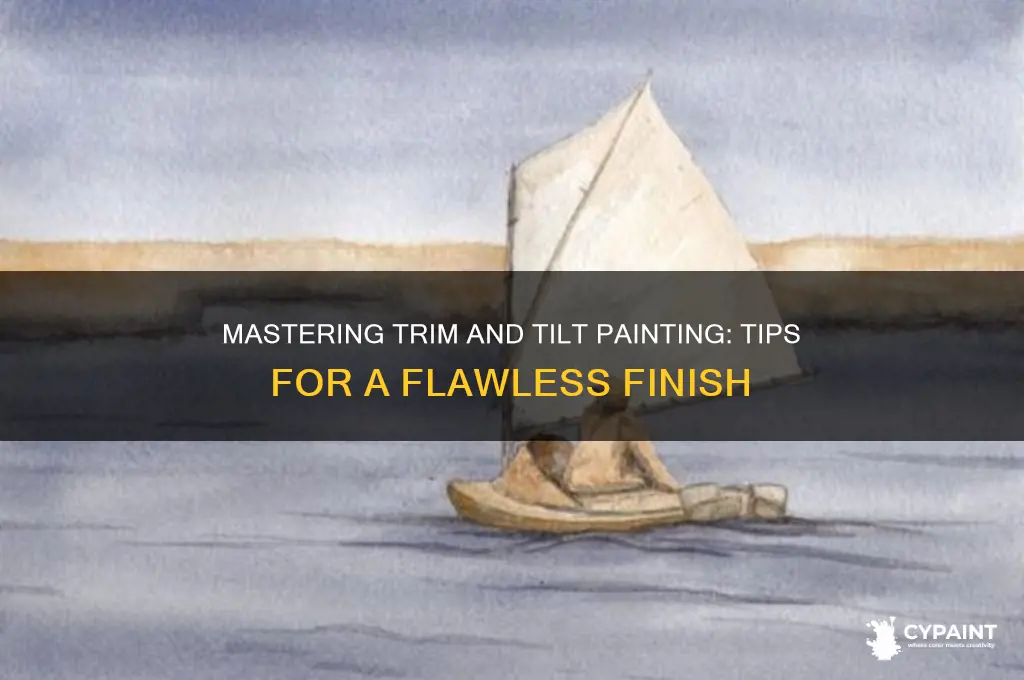 Mastering Trim And Tilt Painting: Tips For A Flawless Finish | CyPaint