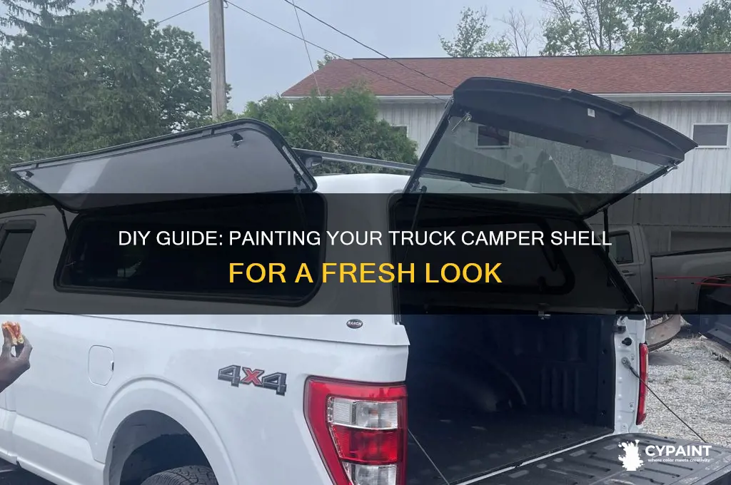 Diy Guide: Painting Your Truck Camper Shell For A Fresh Look | CyPaint