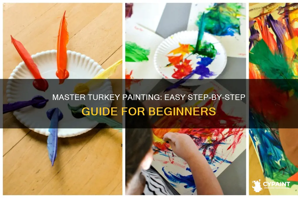 Master Turkey Painting: Easy Step-By-Step Guide For Beginners | CyPaint