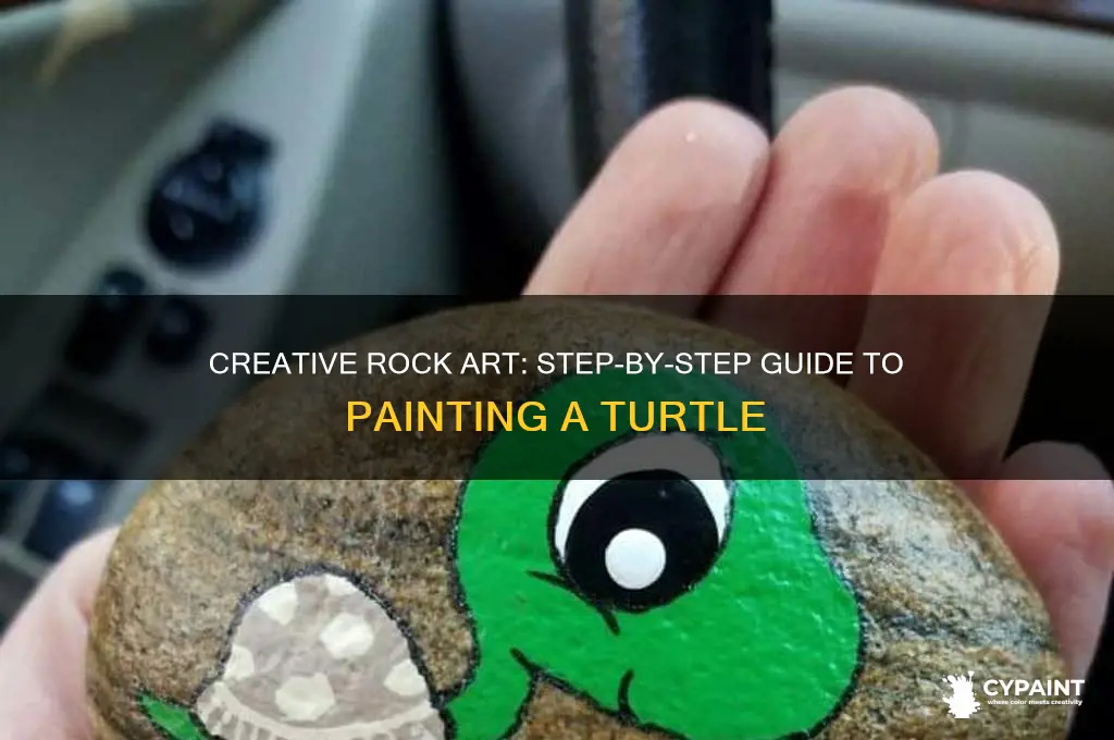 Creative Rock Art: Step-By-Step Guide To Painting A Turtle | CyPaint