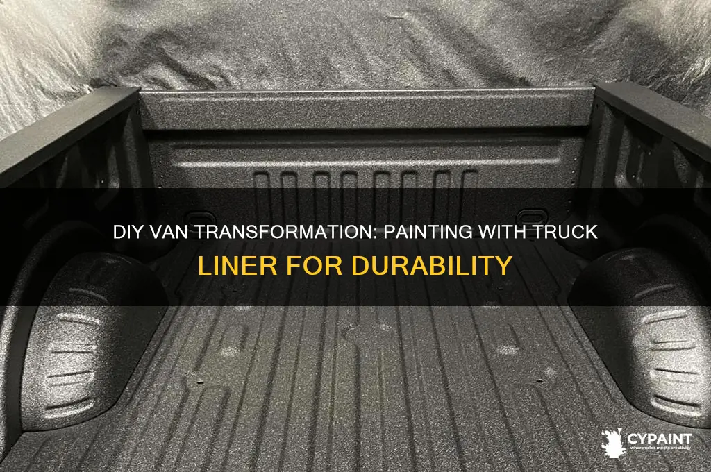 Diy Van Transformation: Painting With Truck Liner For Durability | CyPaint