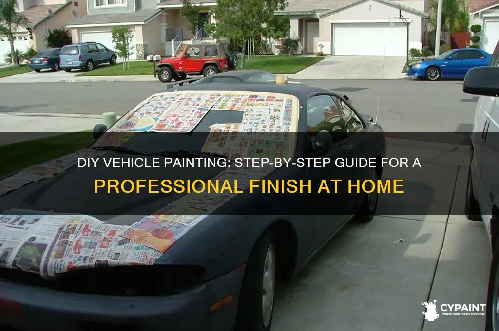 Diy Vehicle Painting: Step-By-Step Guide For A Professional Finish At ...