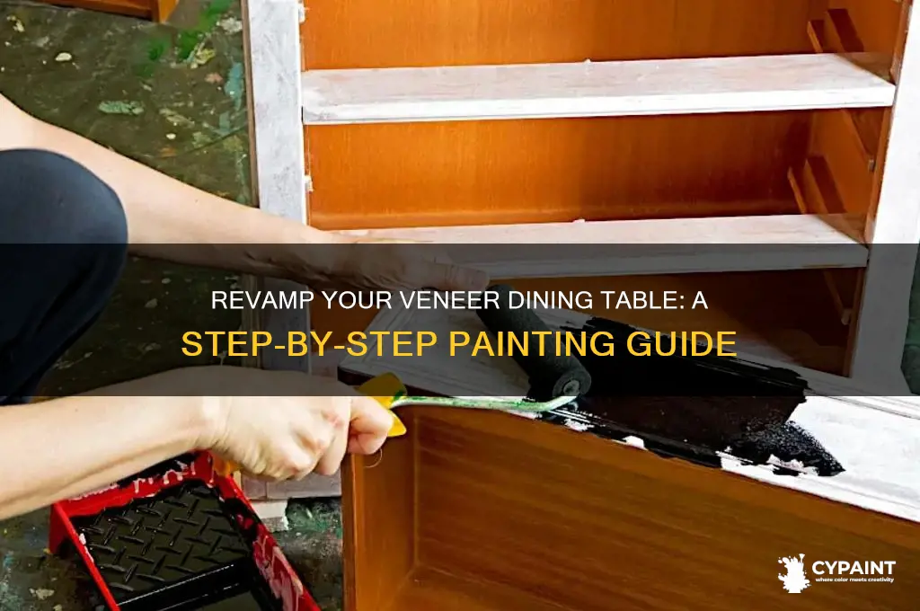 Revamp Your Veneer Dining Table: A Step-By-Step Painting Guide | CyPaint