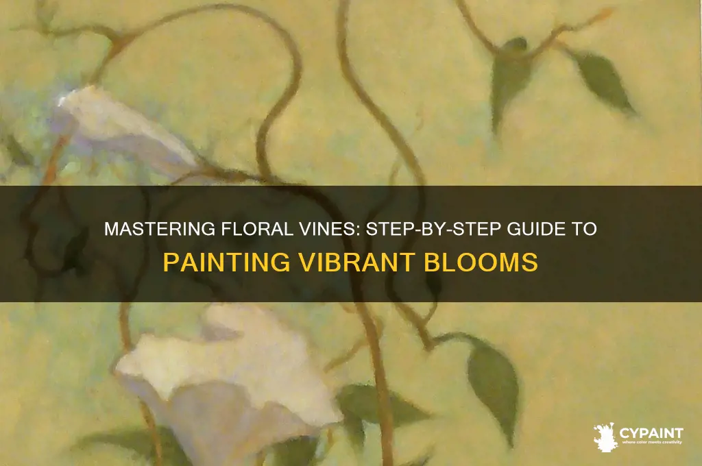 Mastering Floral Vines: Step-By-Step Guide To Painting Vibrant Blooms ...