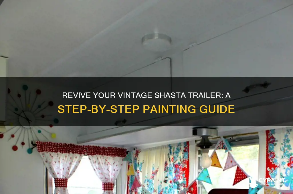 Revive Your Vintage Shasta Trailer: A Step-By-Step Painting Guide | CyPaint