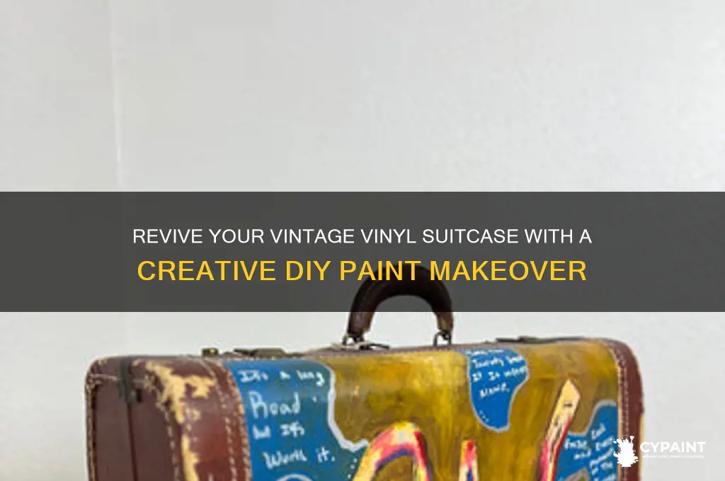 Revive Your Vintage Vinyl Suitcase With A Creative Diy Paint Makeover ...