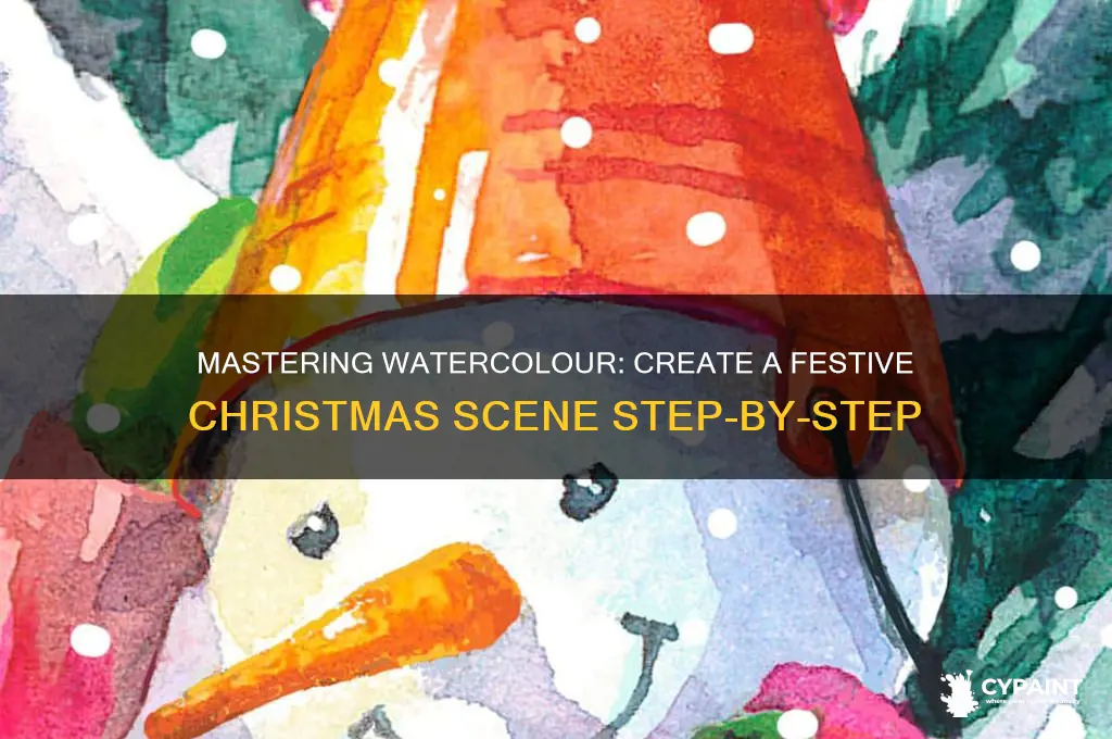 Mastering Watercolour: Create A Festive Christmas Scene Step-By-Step ...