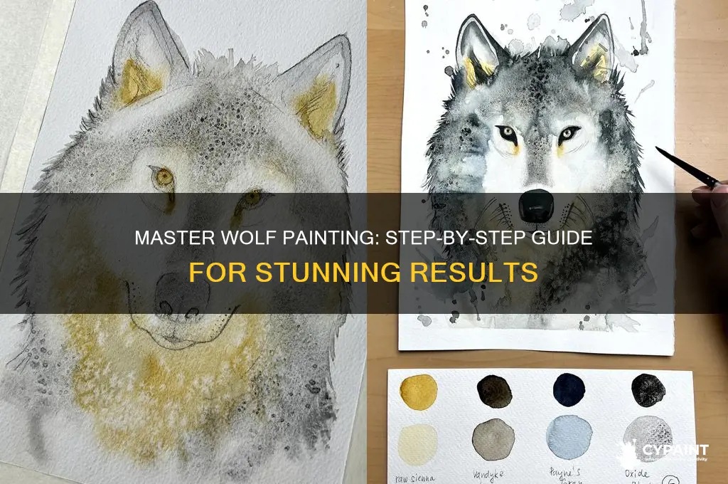 Master Wolf Painting: Step-By-Step Guide For Stunning Results | CyPaint