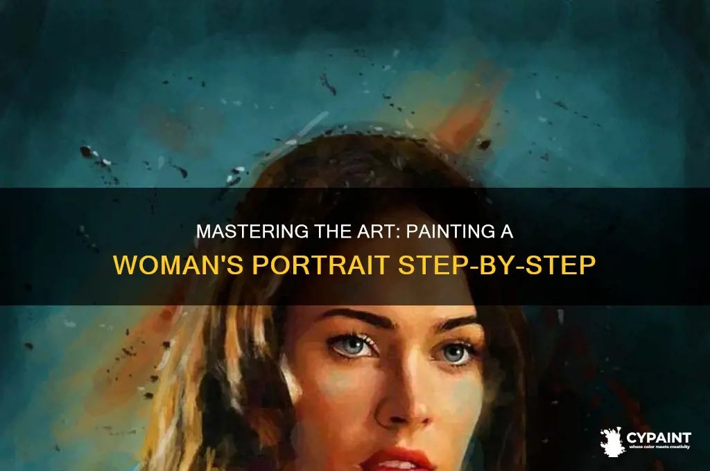 Mastering The Art: Painting A Woman's Portrait Step-By-Step | CyPaint